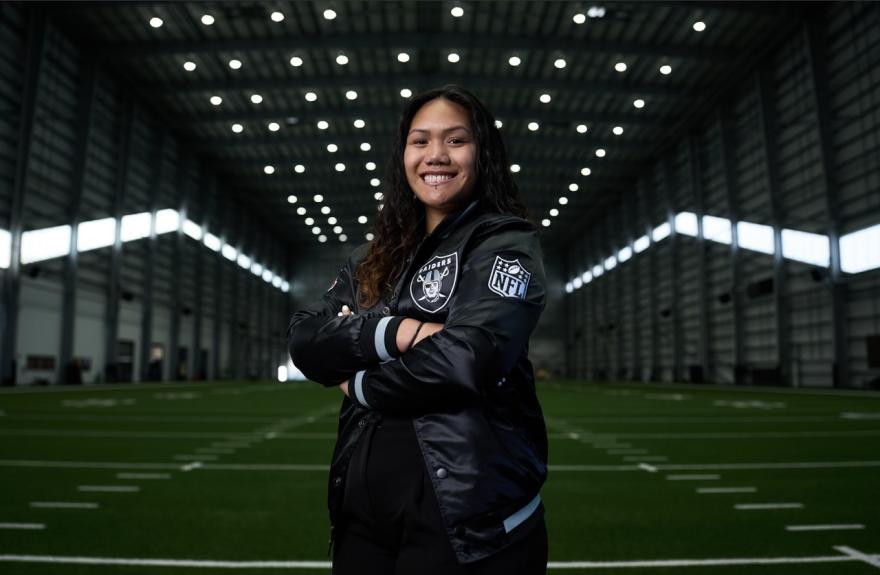 Alvernia student finds career path through Las Vegas Raiders internship ...