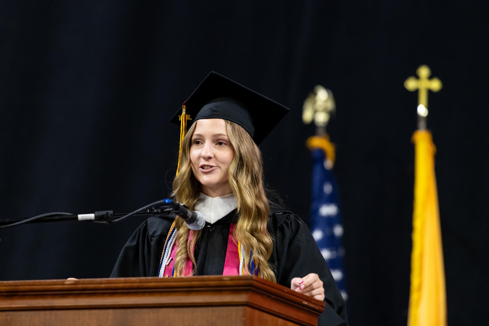 Community-college transfer thrives at Alvernia before graduating at age ...