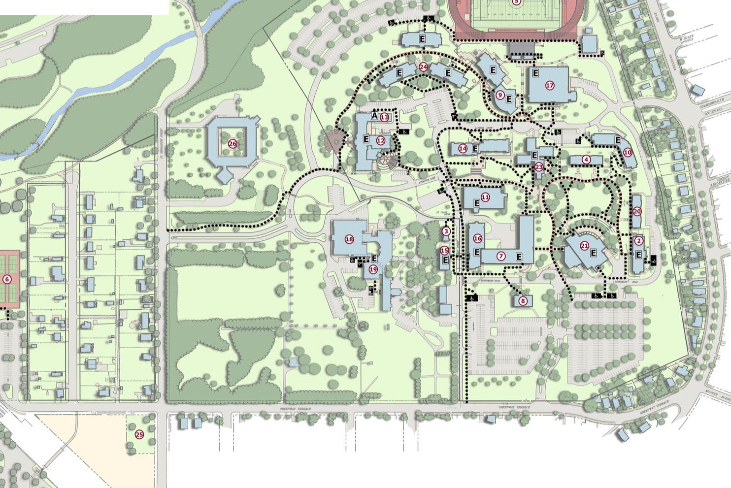 Campus Maps | Alvernia University