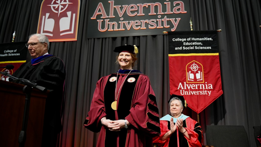 Alvernia celebrates installation of eighth president | Alvernia University
